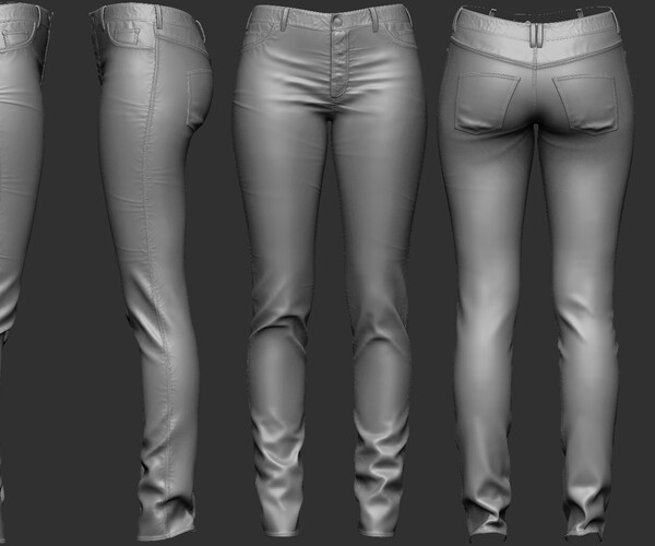 ArtStation - Tutorial Realistic Jean + MD / Clo3d + Project files ...