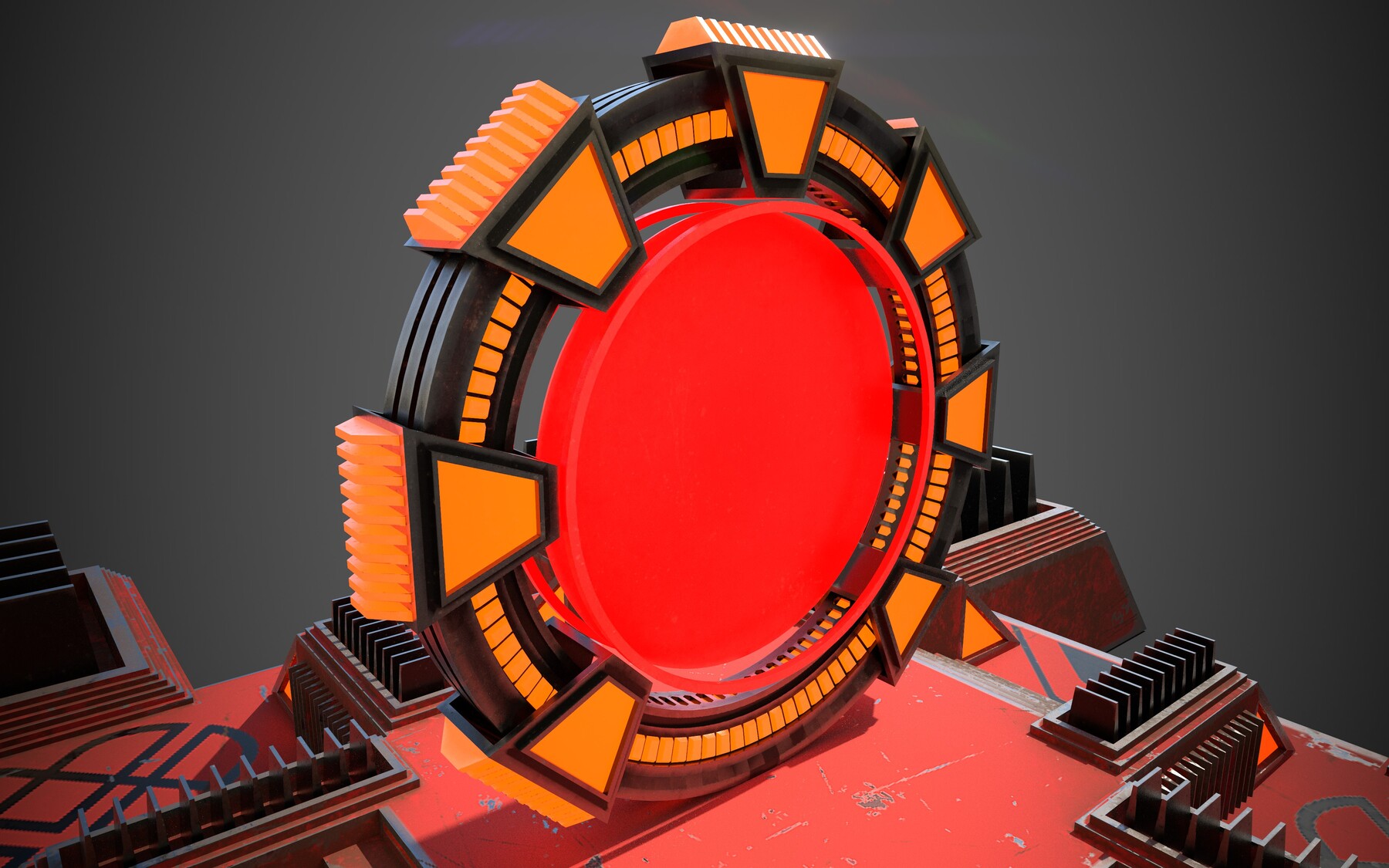 ArtStation - Star Gate Portal One | Game Assets