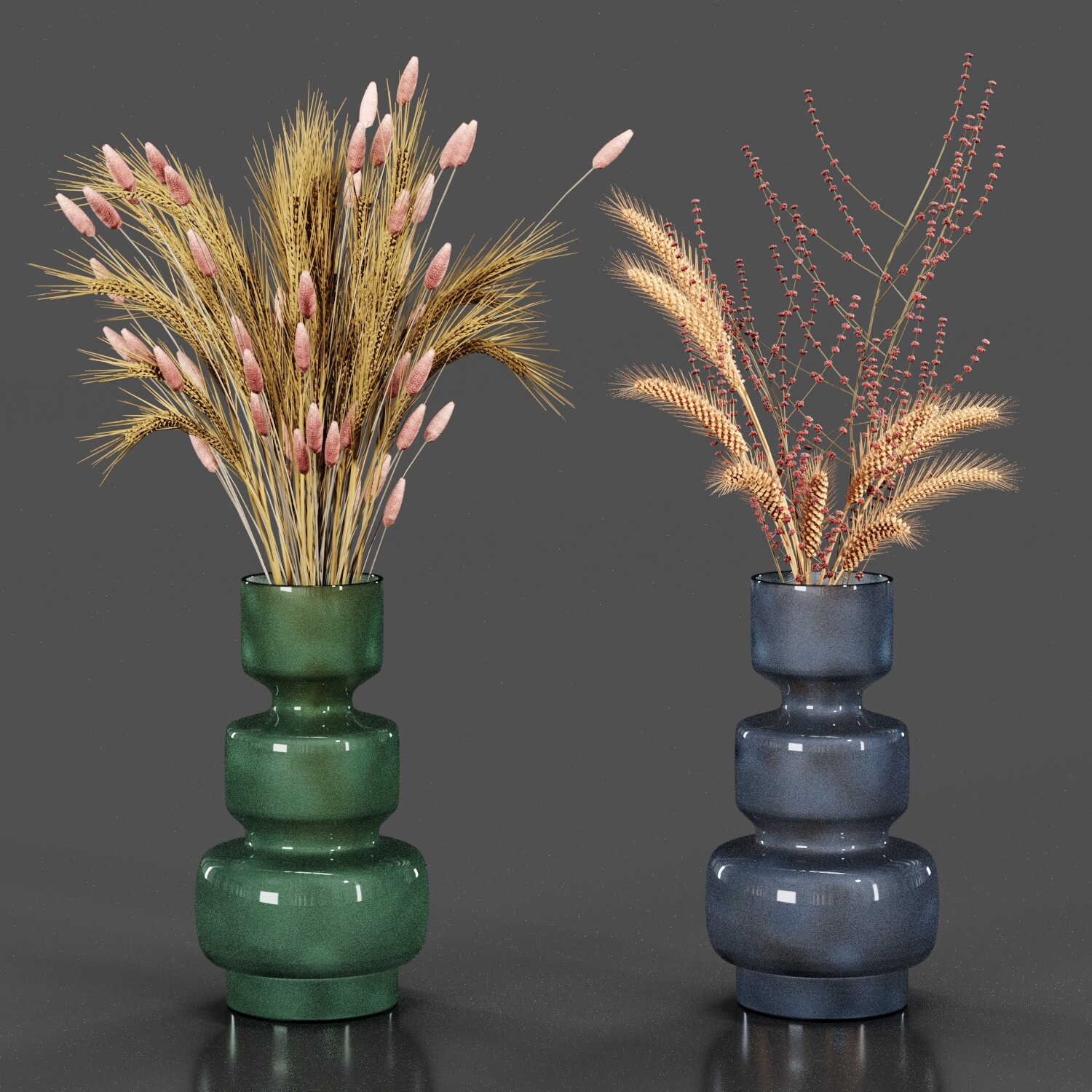 ArtStation - Decor set No8- By Reflex Murano And Enea glass vase | Resources