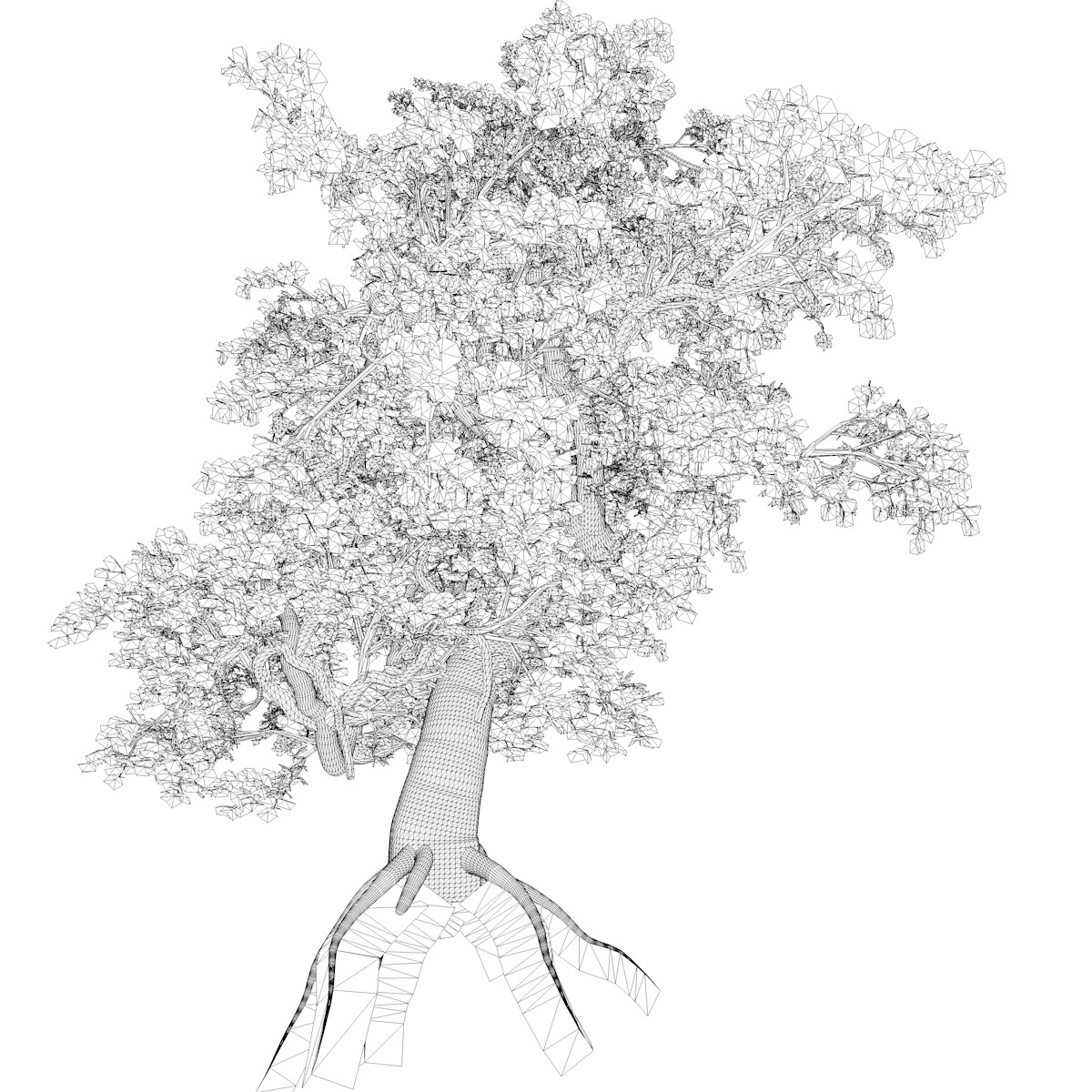 ArtStation - Japanese Maple Tree #02 - High Poly Tree (3D Model) | Game ...