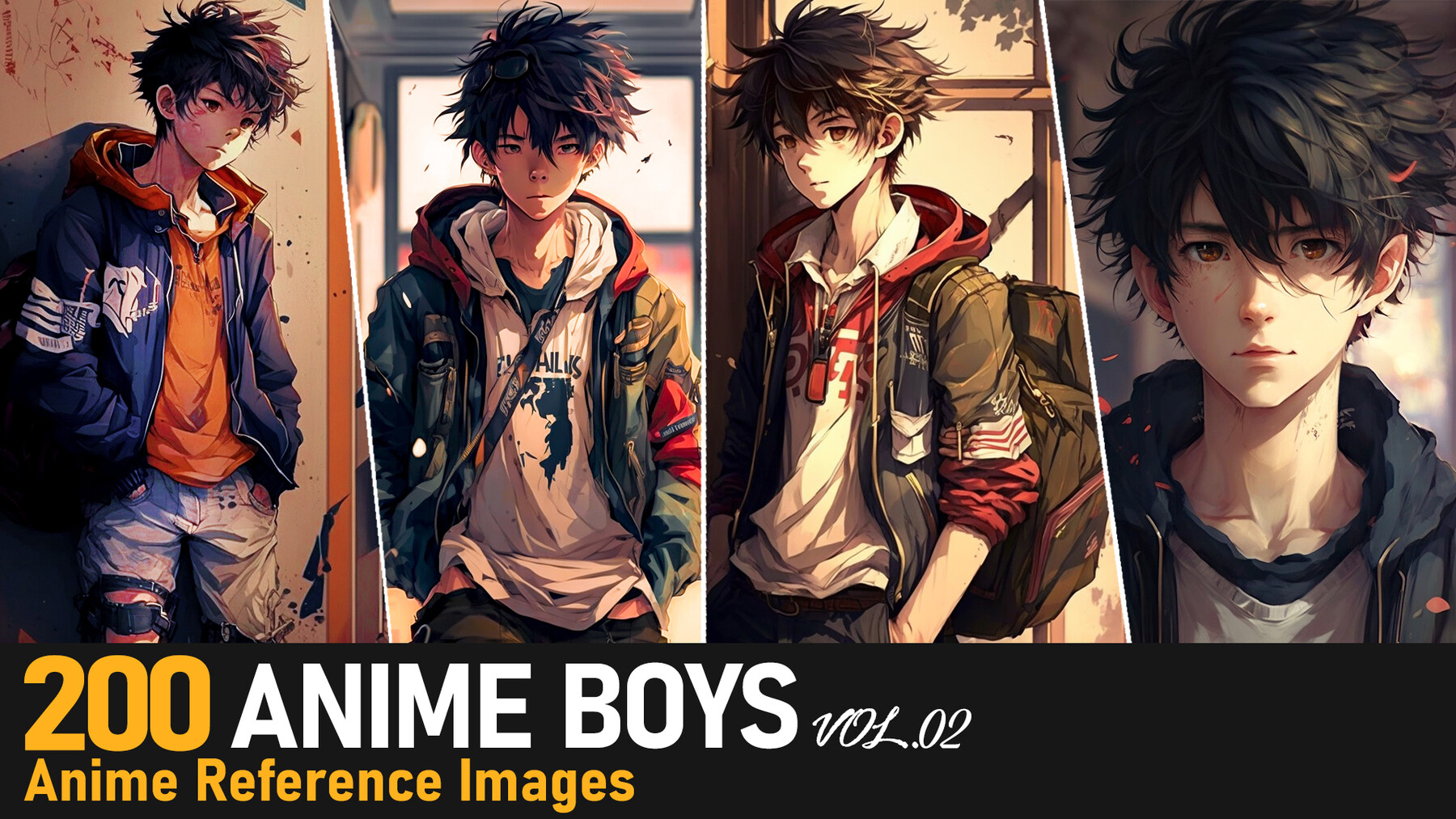 ArtStation - Anime Boys VOL.32|4K Reference Images | Artworks