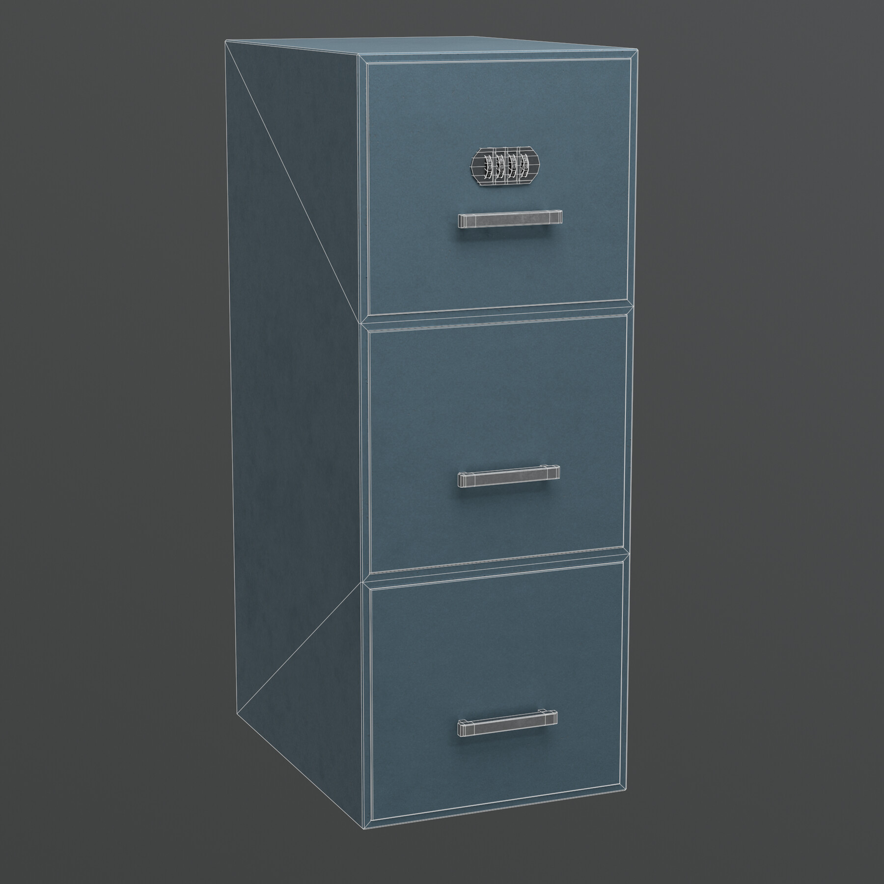 ArtStation - Low Poly Lockers | Game Assets