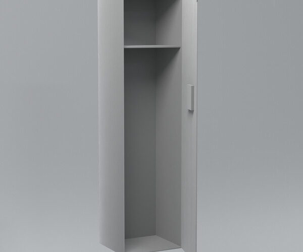 ArtStation - Low Poly Lockers | Game Assets