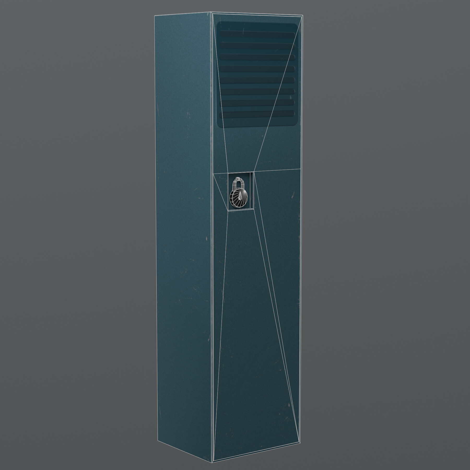 ArtStation - Low Poly Lockers | Game Assets