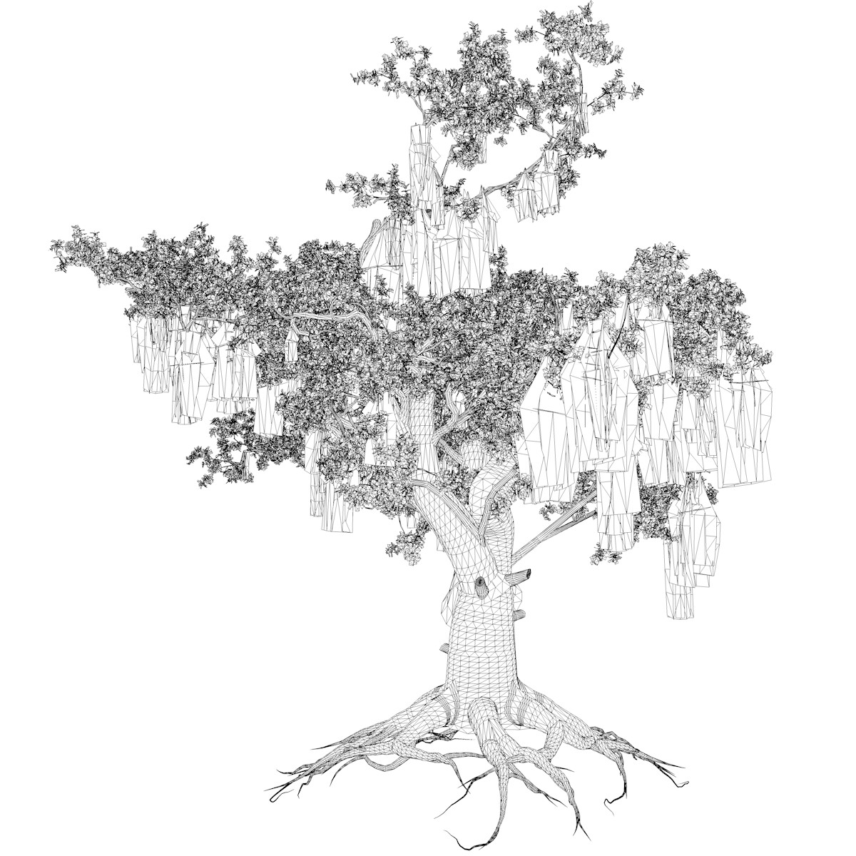 ArtStation - Live Oak Tree #09 - High Poly Tree (3D Model) | Game Assets