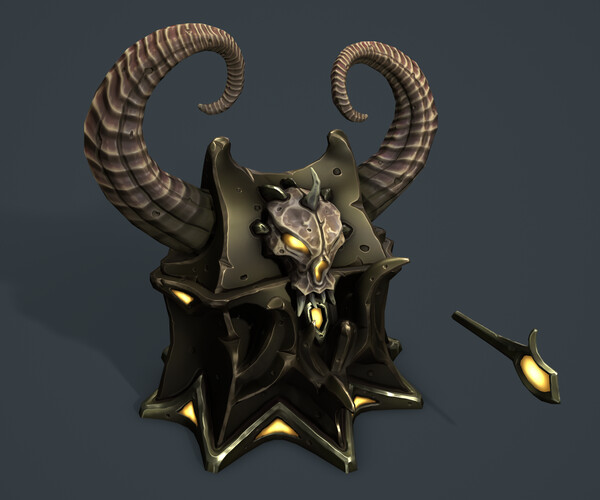 ArtStation - Daemon chest | Game Assets