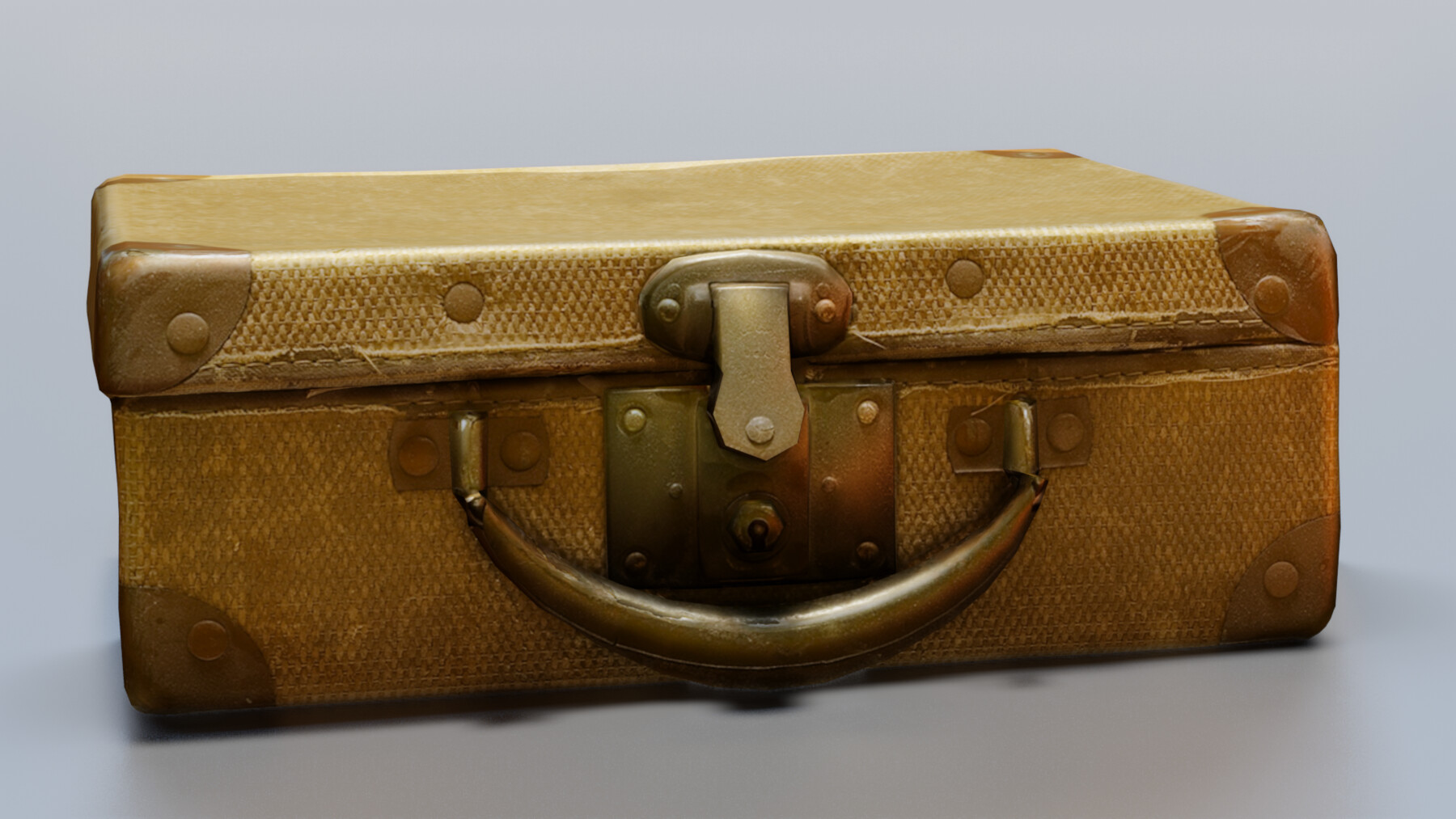 ArtStation - Vintage suitcase 3d Model | Game Assets