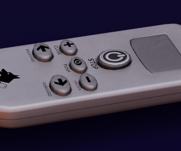 ArtStation - Remote control 3d Model | Game Assets