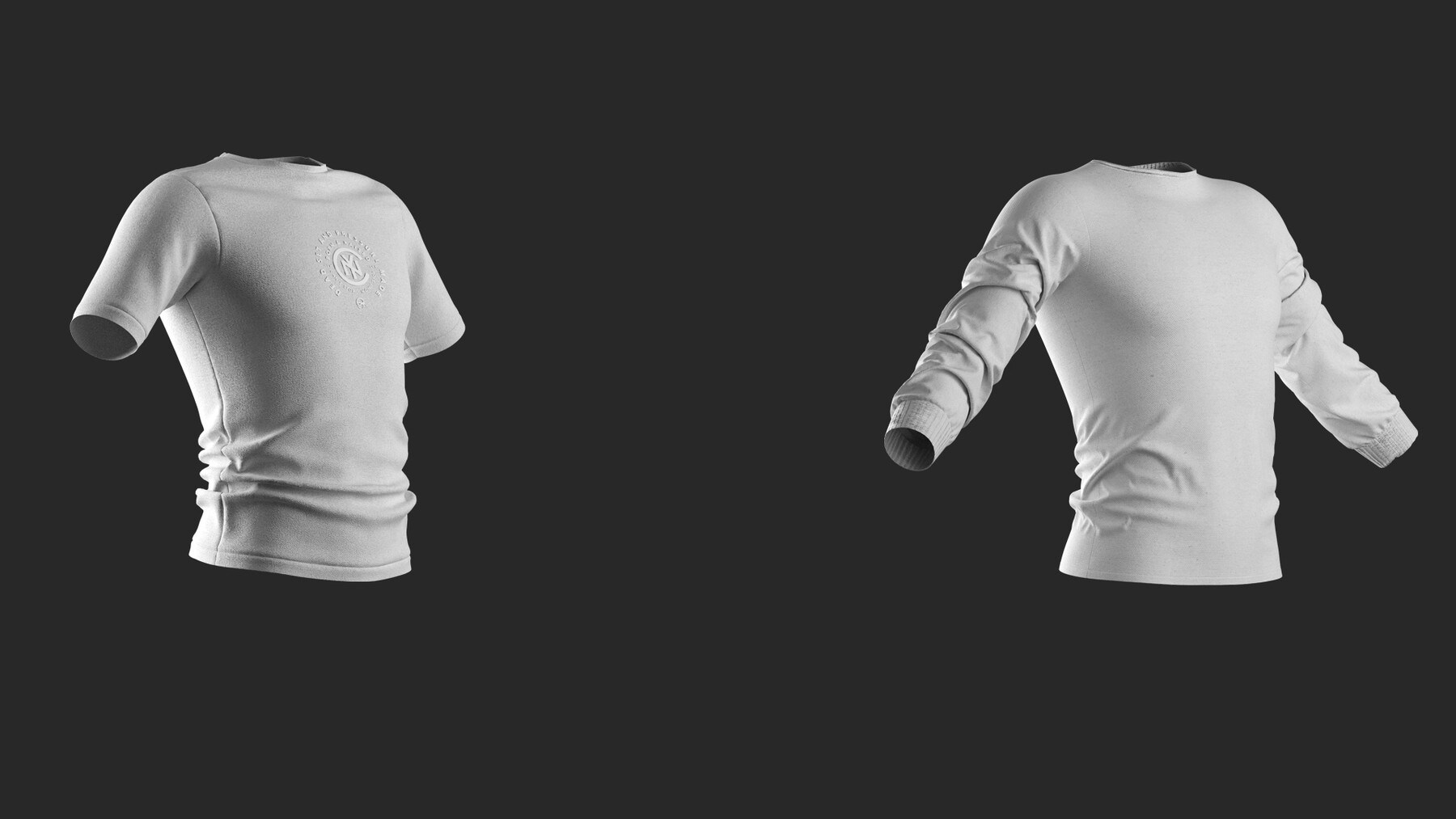 ArtStation - 3 in 1Basic Clothes Bundle ( 54 pieces ) - Marvelous / CLO ...