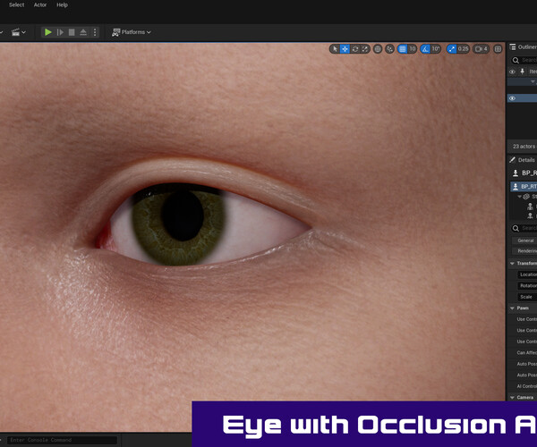 ArtStation - Digi.Human+ Eye Meshes for Daz3D Imports into Unreal ...