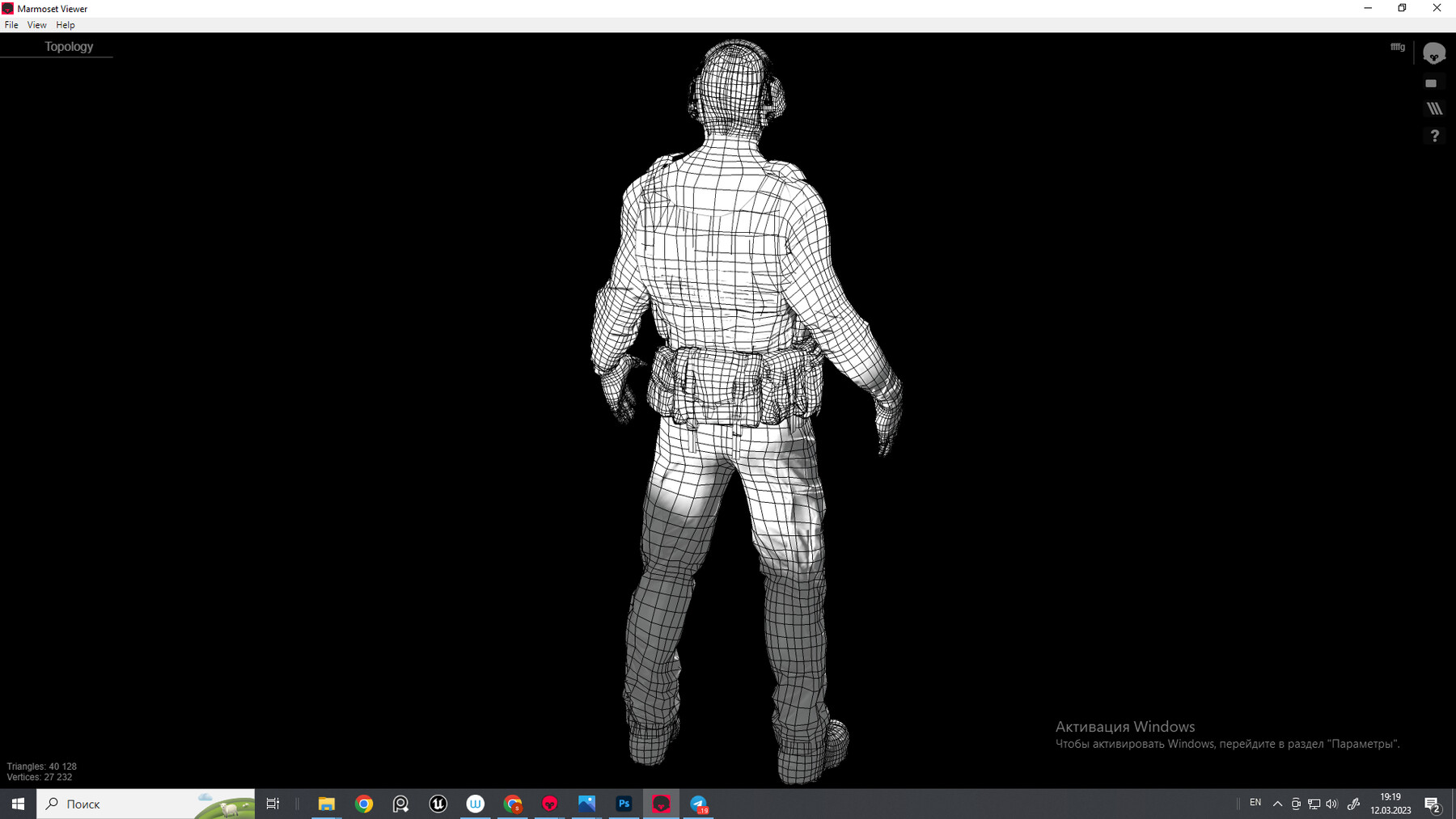 ArtStation - Soldier GAME READY Low-poly 3D model | Game Assets