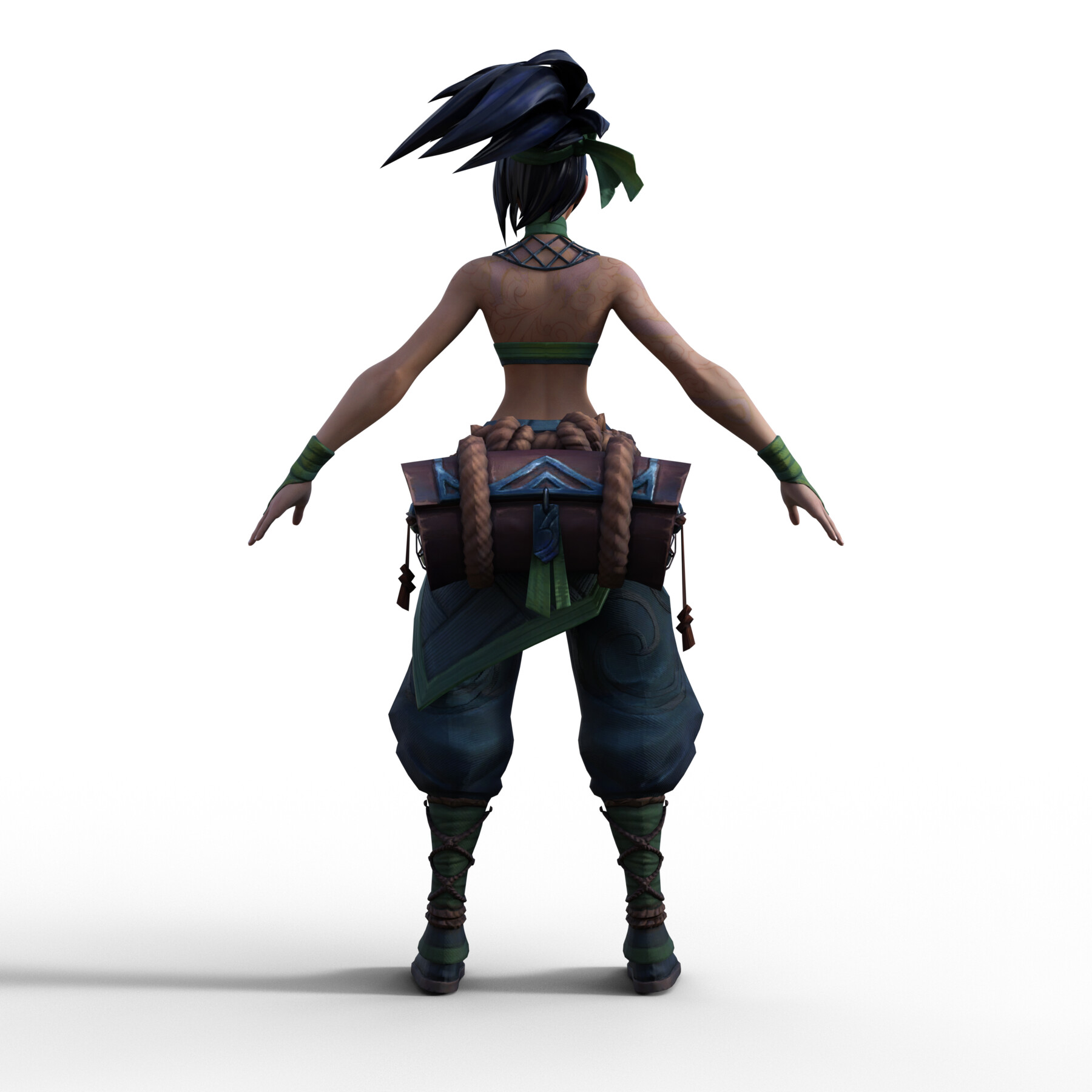 ArtStation - League of Legends - Akali RIGGED | Resources