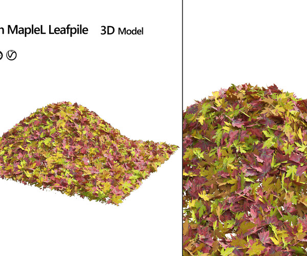 ArtStation - Mountain Maple Leafpile | Resources