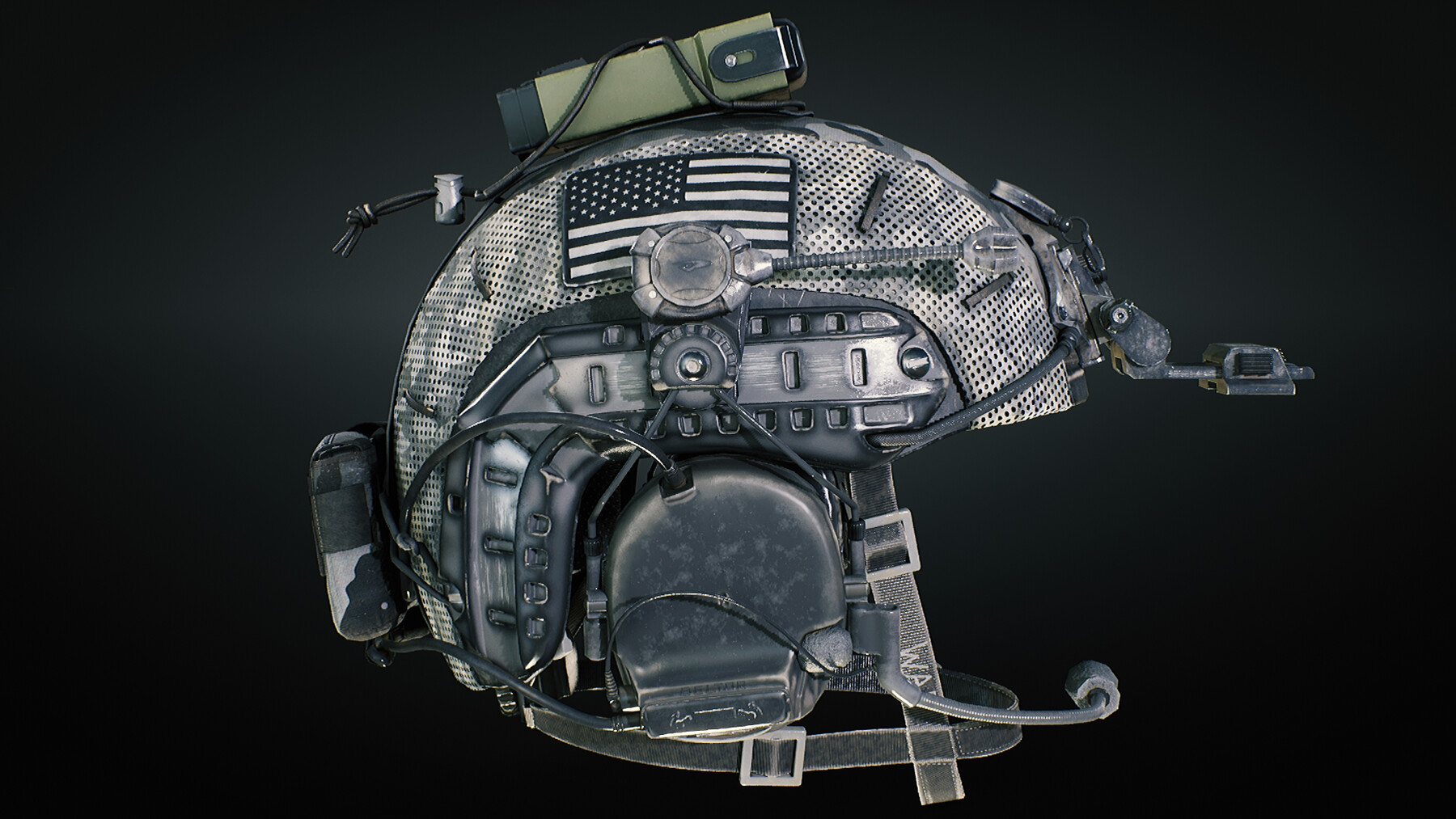 ArtStation - Tactical Military Helmet | Game Assets
