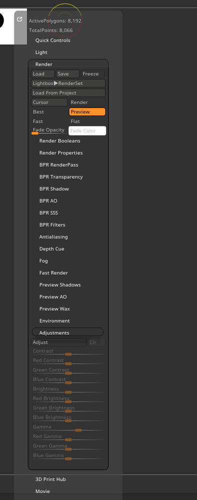 ArtStation - Full Screen ZBrush User Interface configuration | Resources