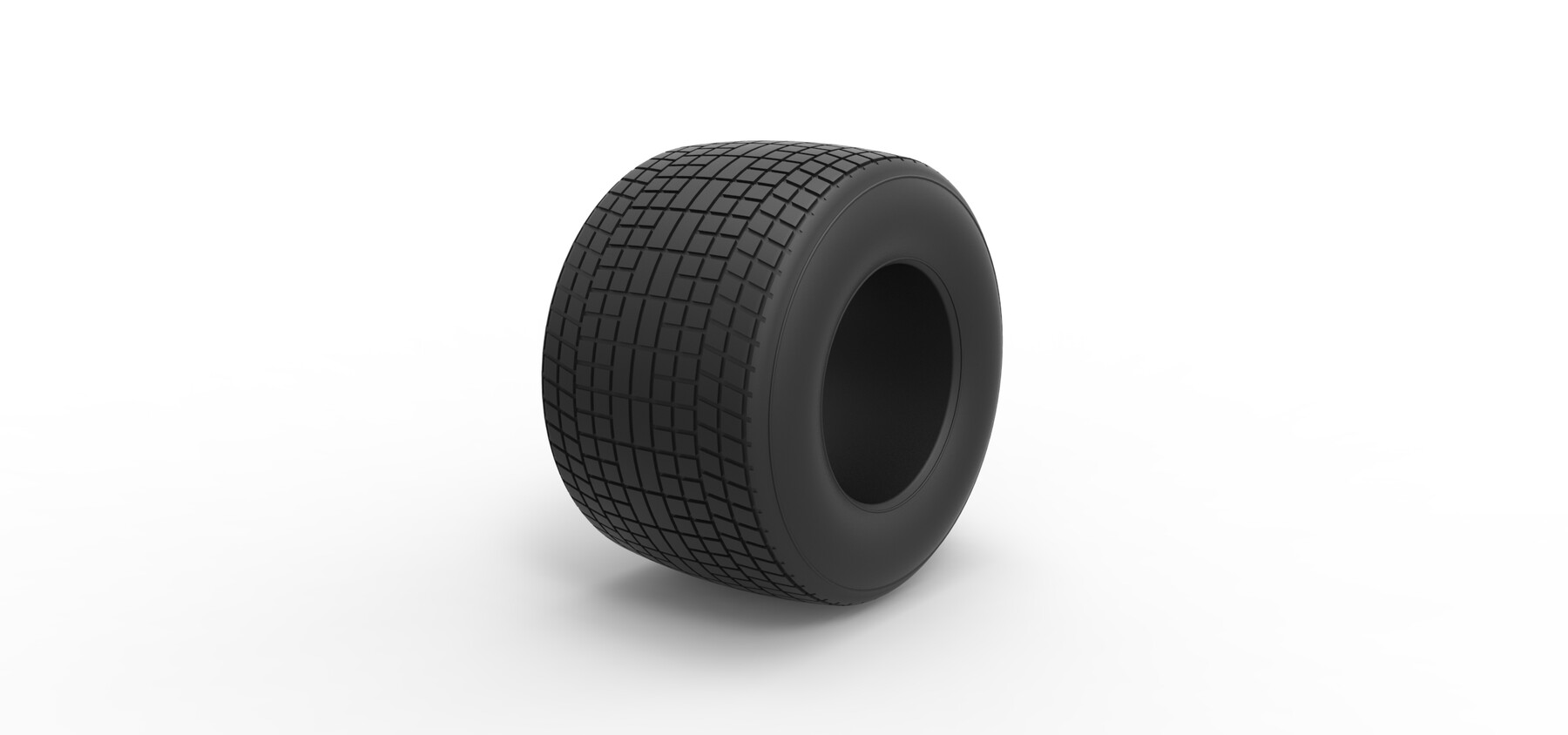 ArtStation - 3D printable Diecast Dirt Sprint racing tire 6 Scale 1:25 ...