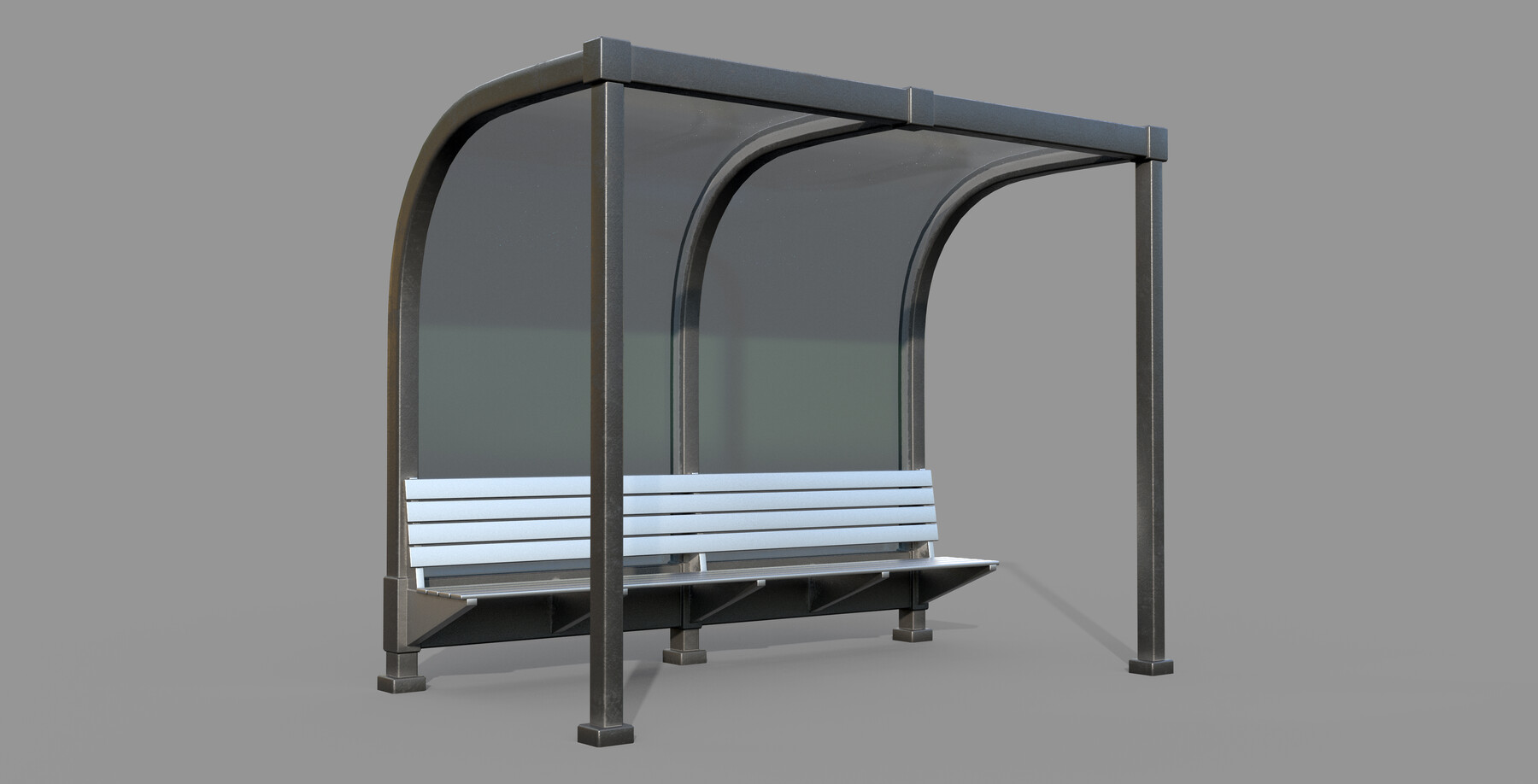ArtStation - 13 Bus Stop Base Mesh with UVs and Textures Vol 2 | Game ...