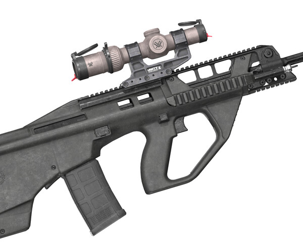 ArtStation - EF88 AUSTEYR RIFLE | Game Assets