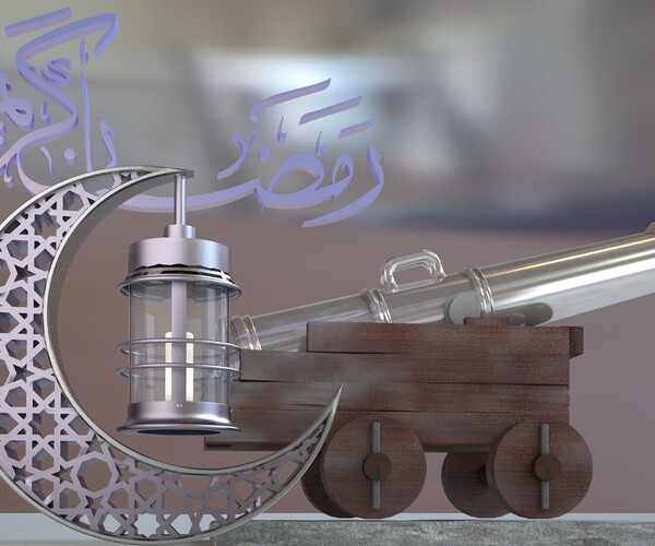 ArtStation - 3D Design for Ramadan | Resources