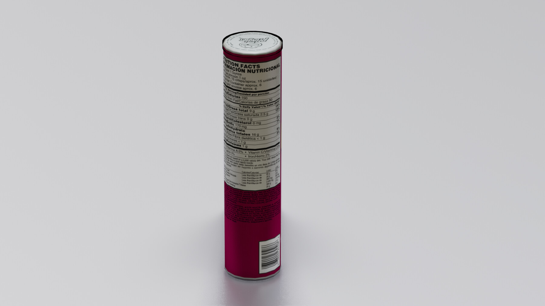 ArtStation - Pringles chips 3d model | Game Assets