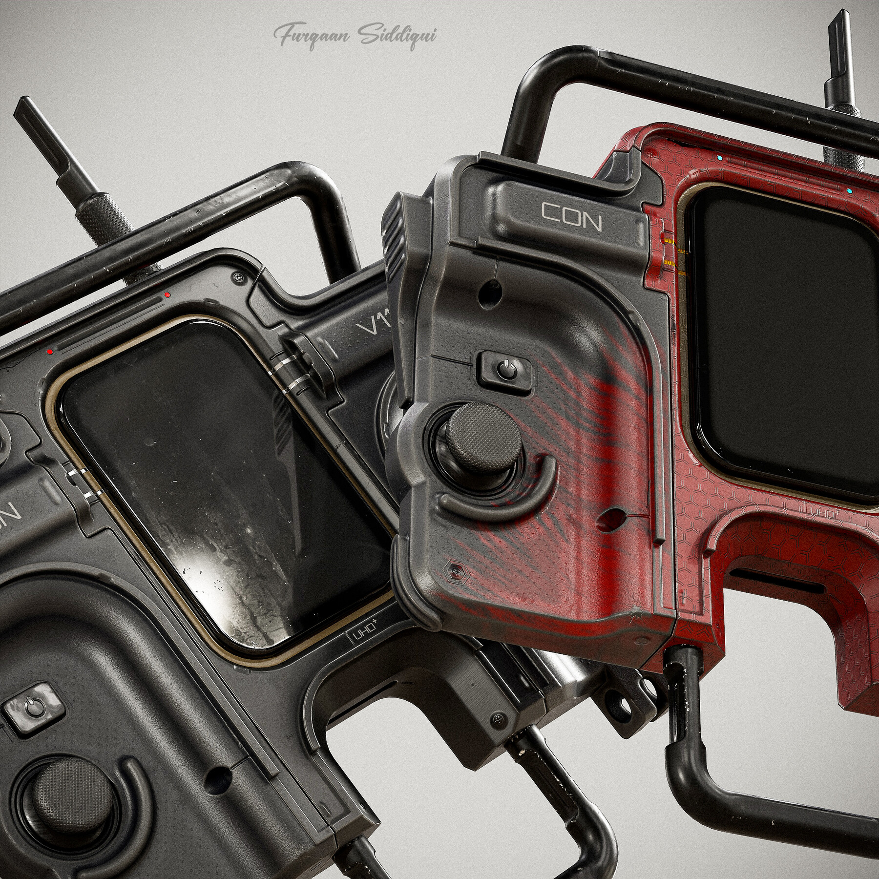 ArtStation - Sci-fi Controller V11 PBR | Game Assets