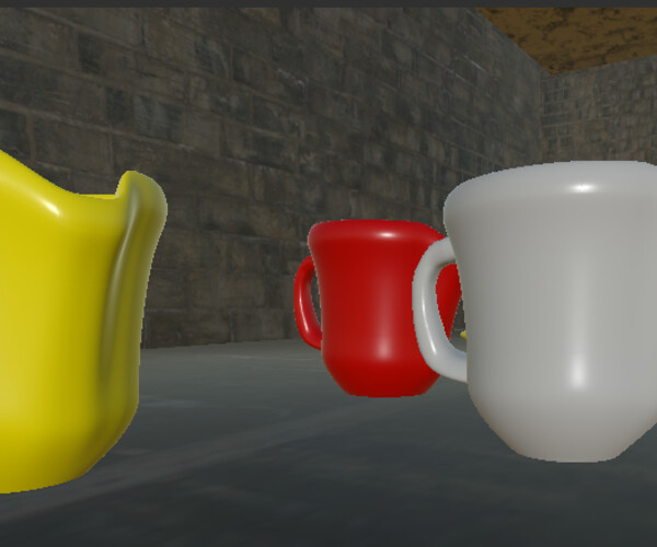 ArtStation - Ceramics in different colors, in Unity or Blender format ...
