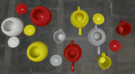 ArtStation - Ceramics in different colors, in Unity or Blender format ...