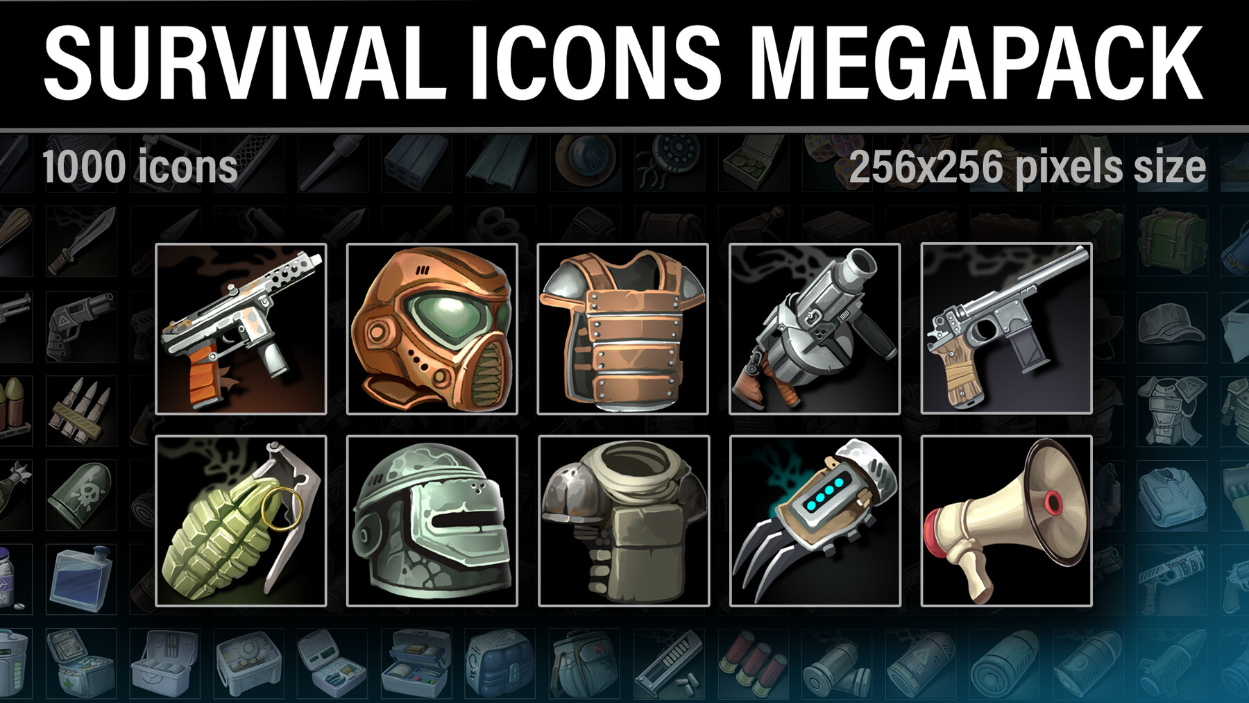 ArtStation - Survival Icons Megapack | Game Assets