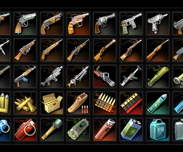 ArtStation - Survival Icons Megapack | Game Assets