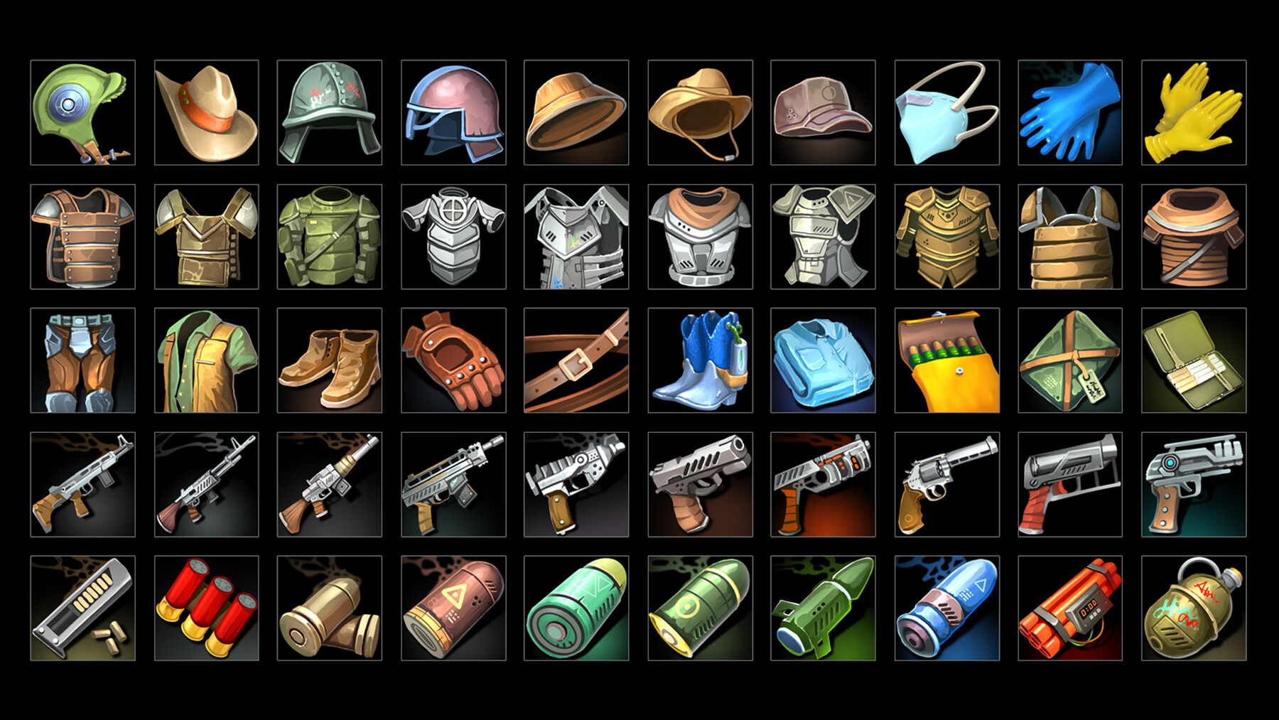 ArtStation - Survival Icons Megapack | Game Assets