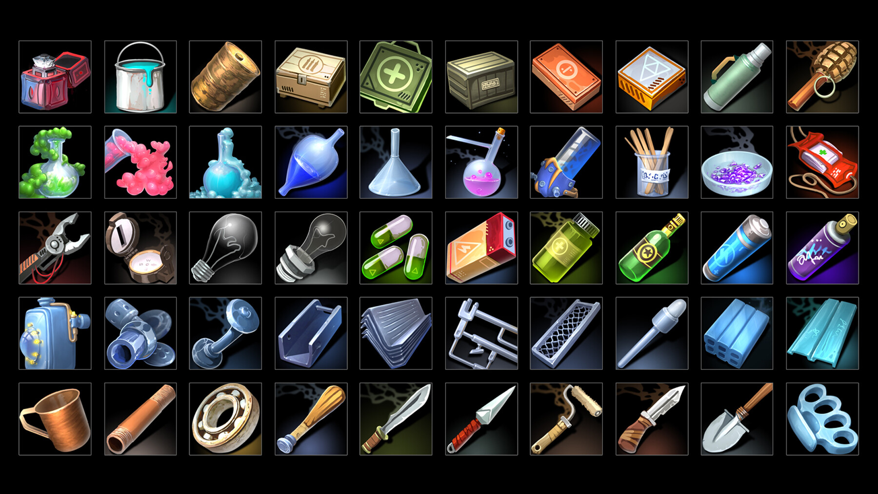 ArtStation - Survival Icons Megapack | Game Assets