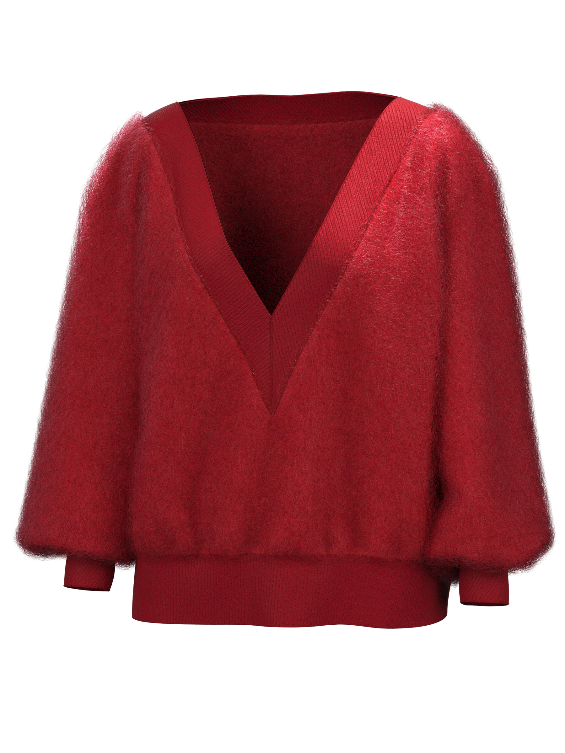 ArtStation - 3D RED KNITWEAR | Resources