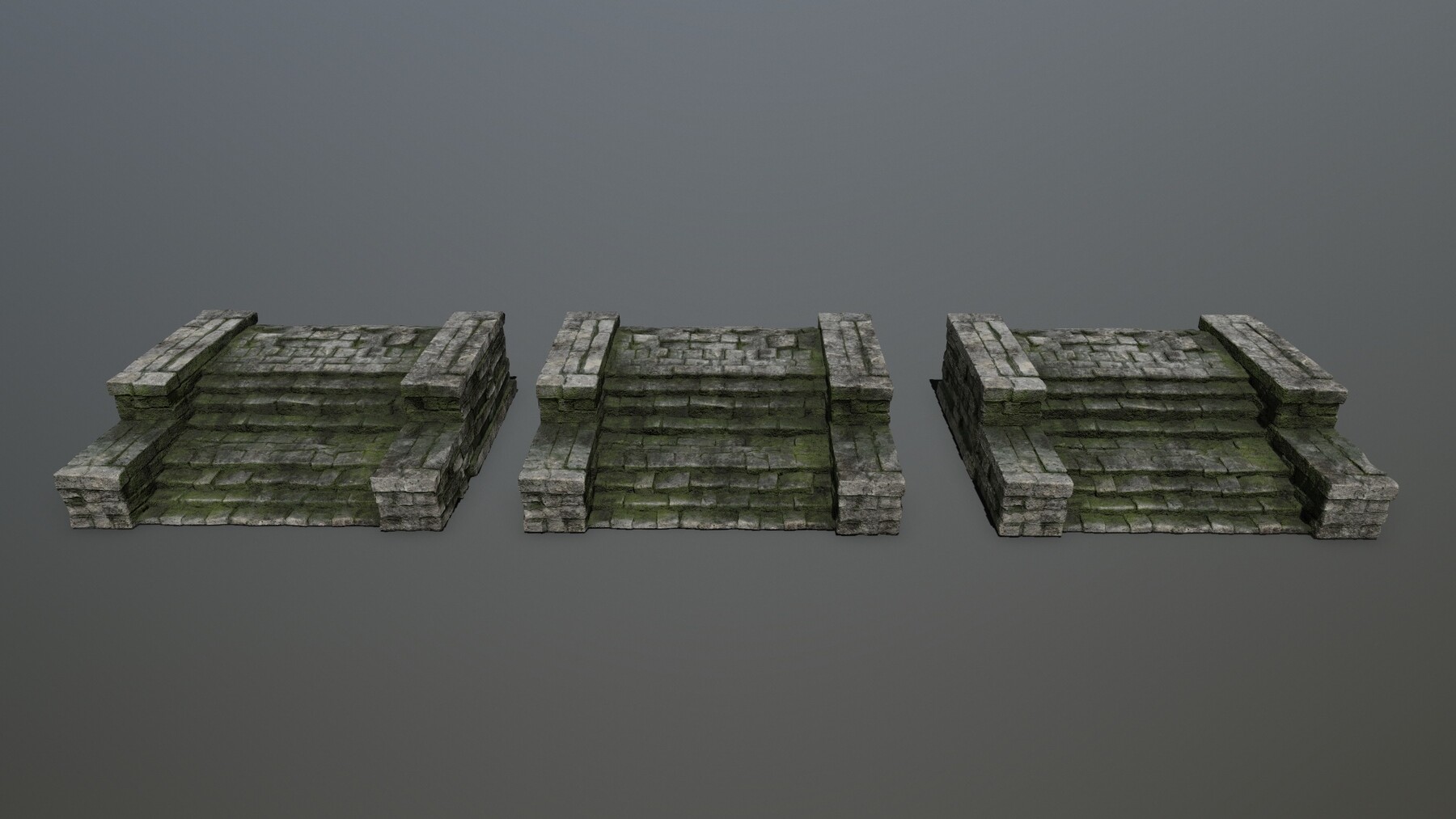 ArtStation - Ruin Stairs | Game Assets