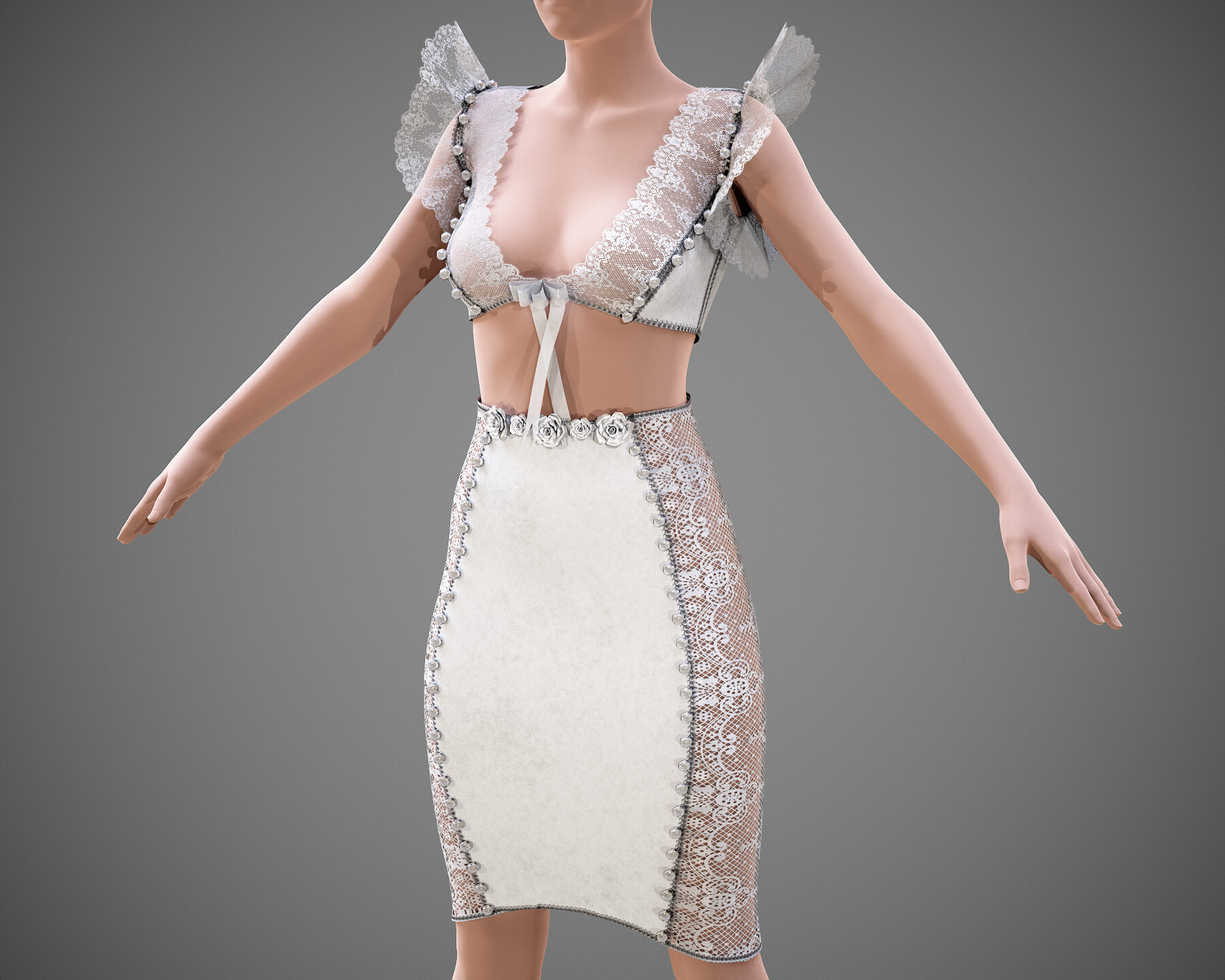 ArtStation - low poly_marvelous designer+obj+fbx+blender+pbr textures | Game Assets