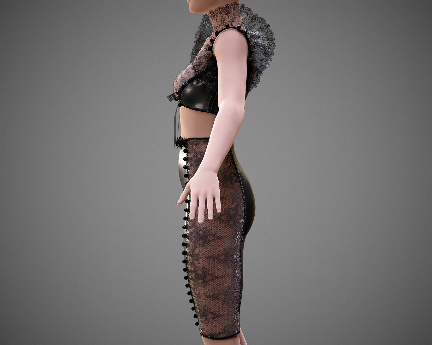 ArtStation - low poly_marvelous designer+obj+fbx+blender+pbr textures | Game Assets