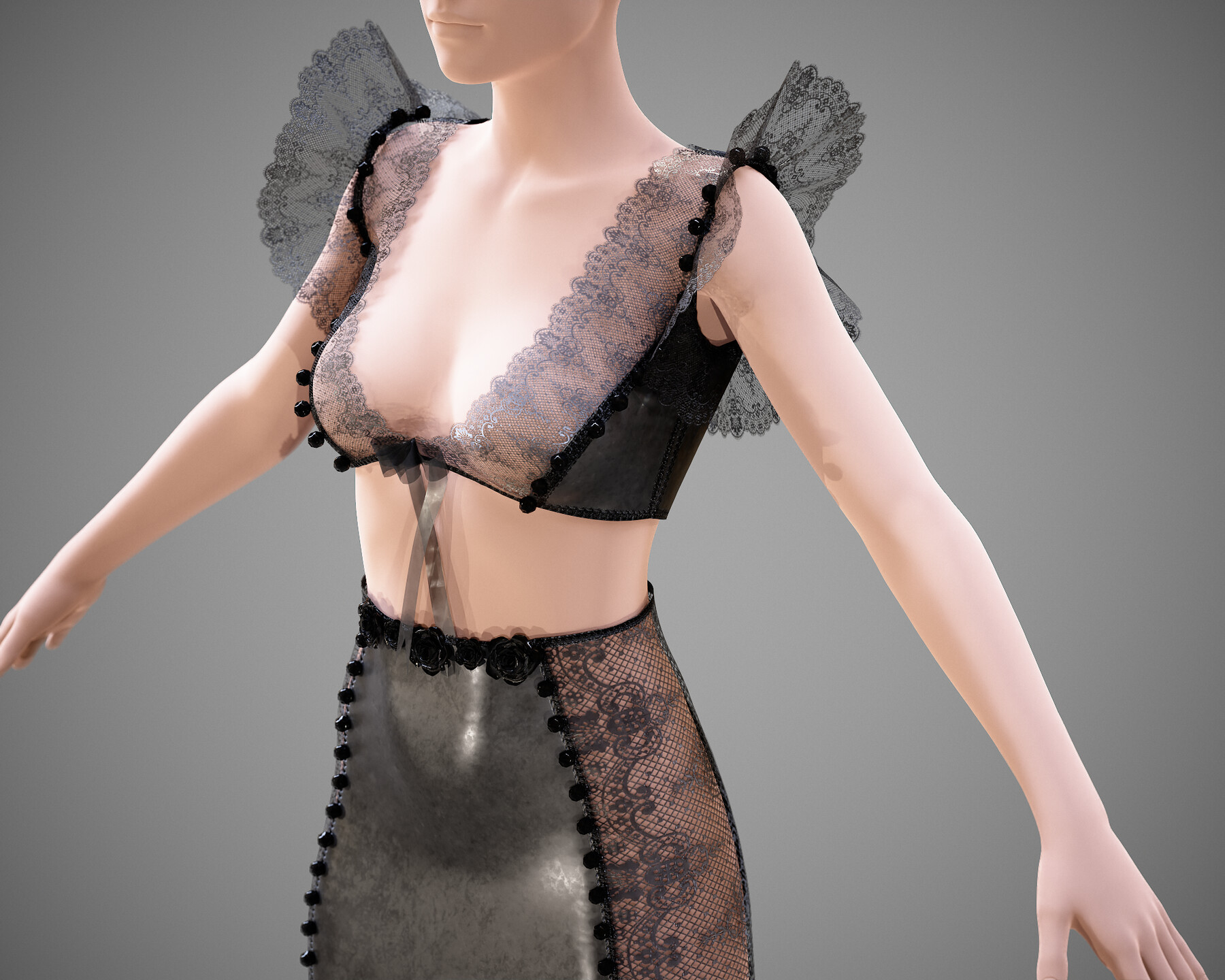 ArtStation - low poly_marvelous designer+obj+fbx+blender+pbr textures | Game Assets