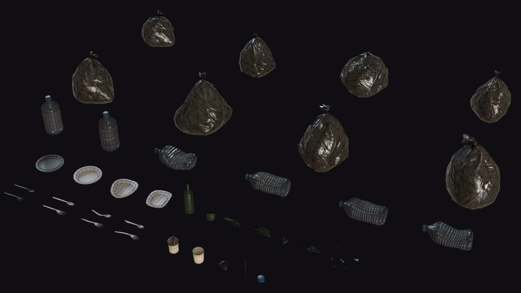 ArtStation - Trash pack | Game Assets