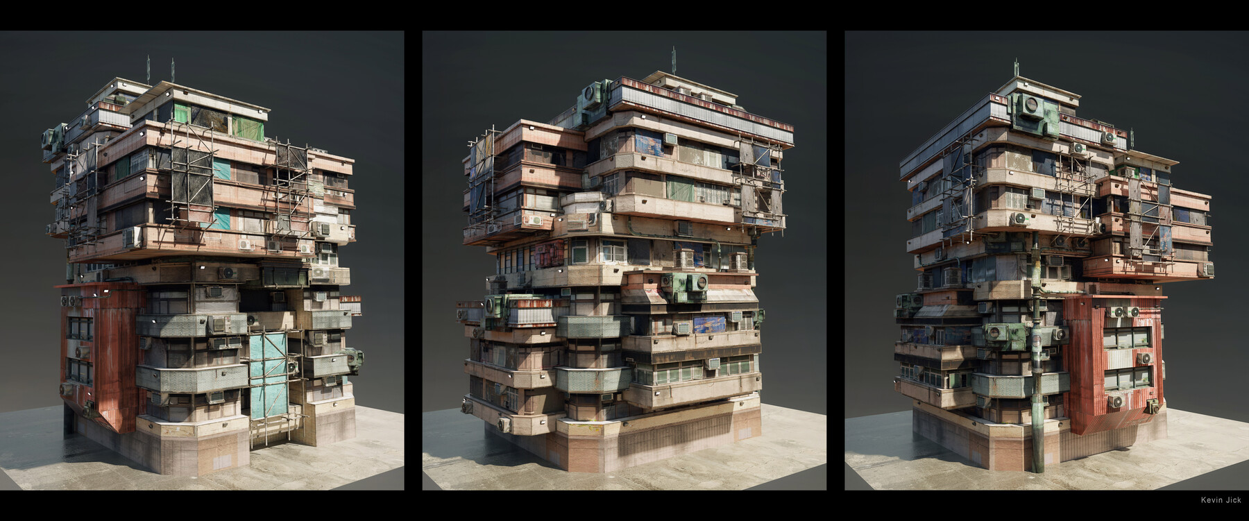 ArtStation - Sci Fi Kitbash - Volume 1 | Resources