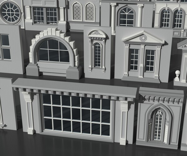 ArtStation - Windows Collection - 150 pieces | Resources