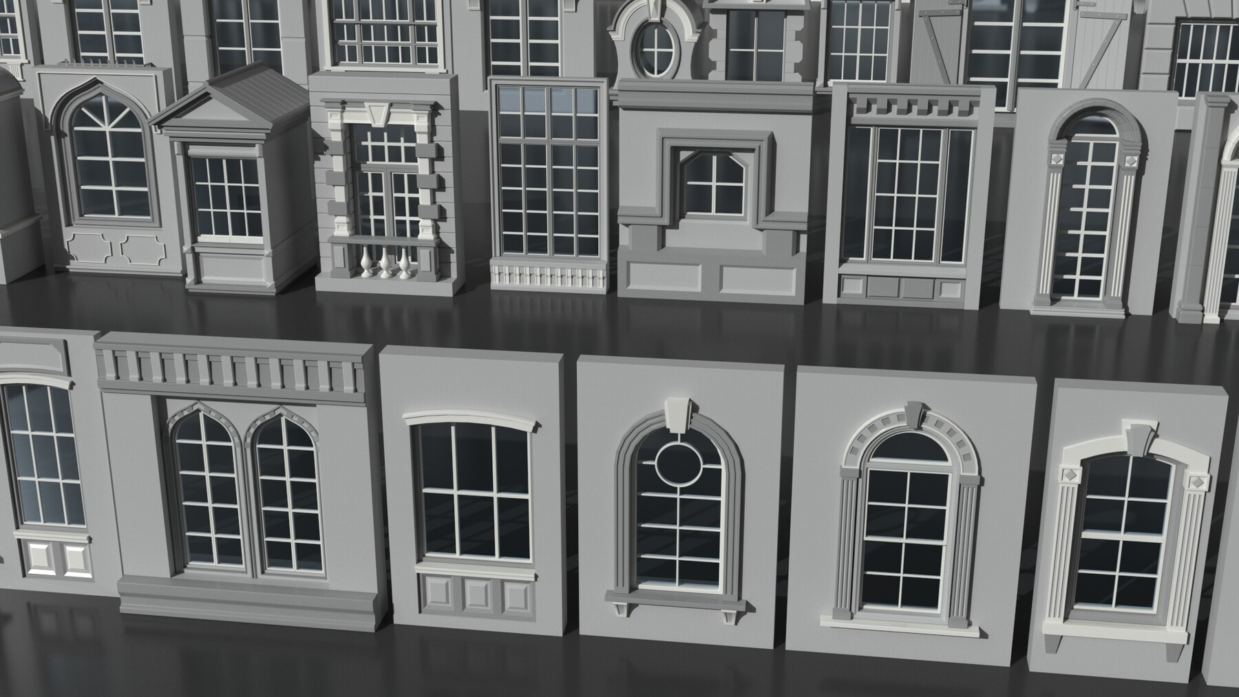 ArtStation - Windows Collection - 150 pieces | Resources