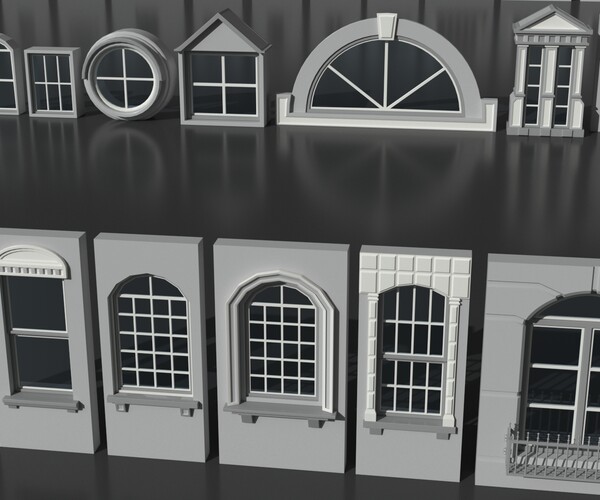 ArtStation - Windows Collection - 150 pieces | Resources