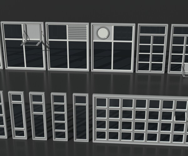 ArtStation - Windows Collection - 150 pieces | Resources