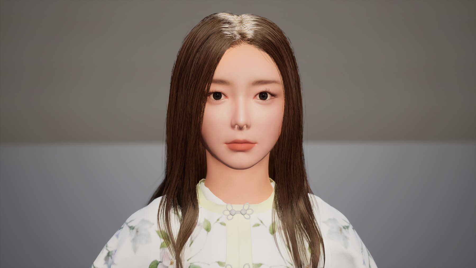 ArtStation - Vootw- Asian ancient style long hair girl--Metahuman ...