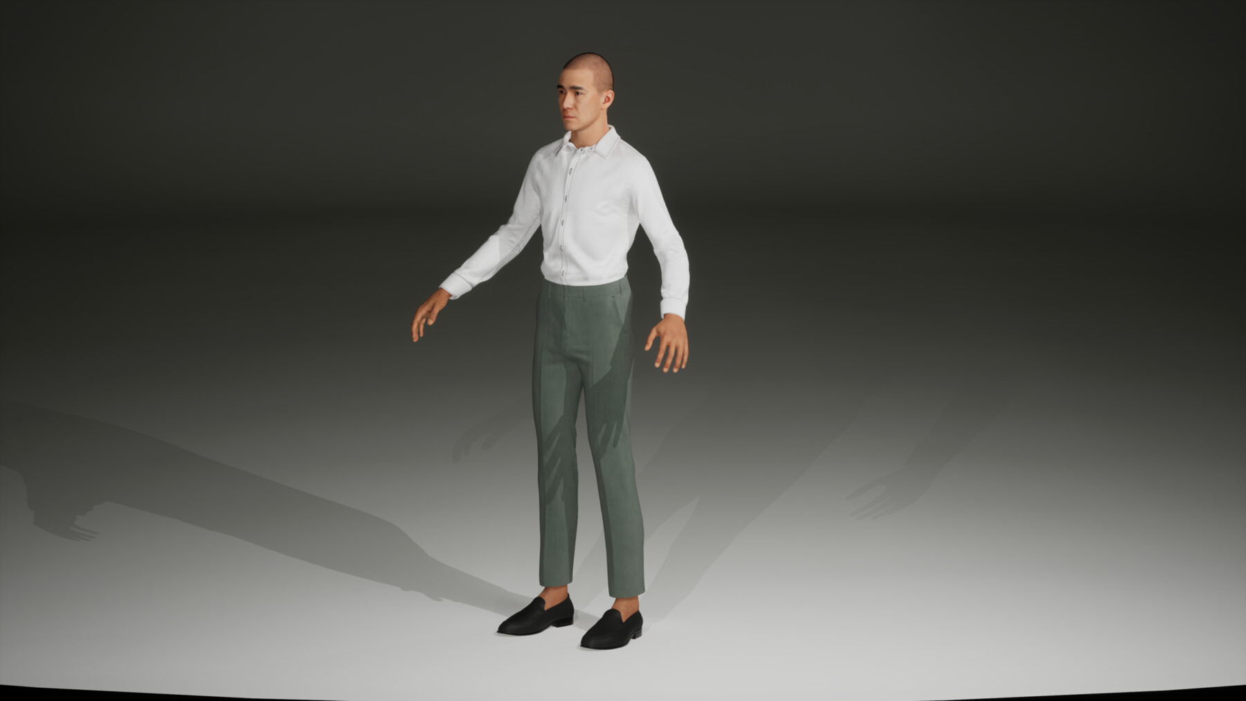 ArtStation - LAOTOU- Asian male face--Metahuman/Unreal engine 5 | Game ...