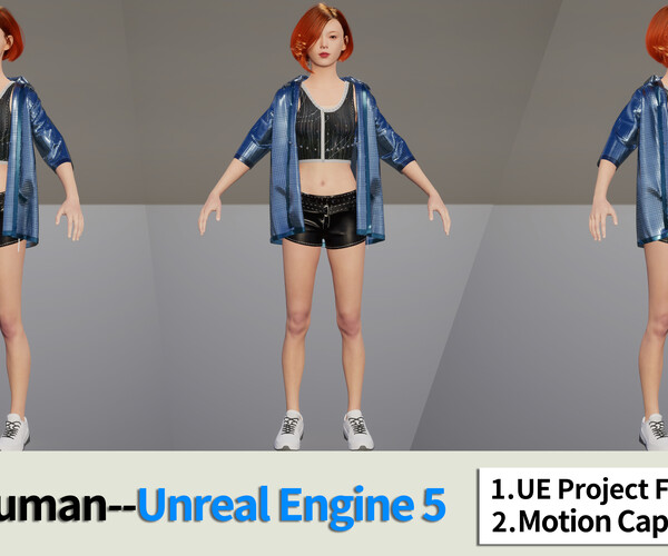 ArtStation - Gen- Hip hop girl--Metahuman/Unreal engine 5 | Game Assets