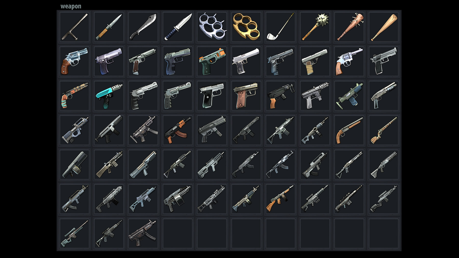 ArtStation - Zombie Survival Icons | Game Assets