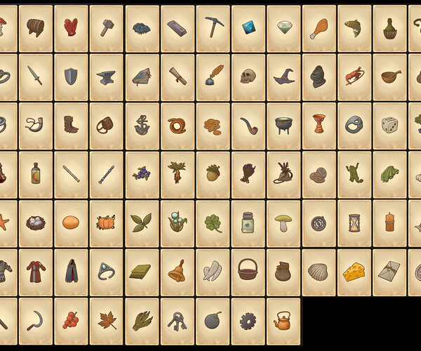 ArtStation - Artifact Cards | Game Assets