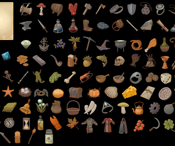 ArtStation - Artifact Cards | Game Assets