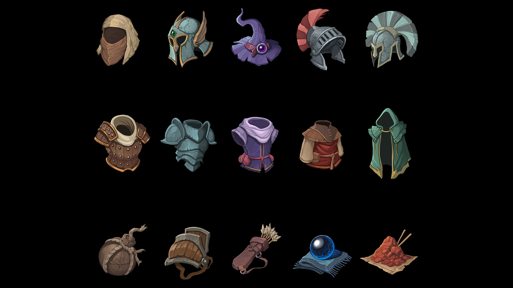 ArtStation - Artifact Cards 02 | Game Assets