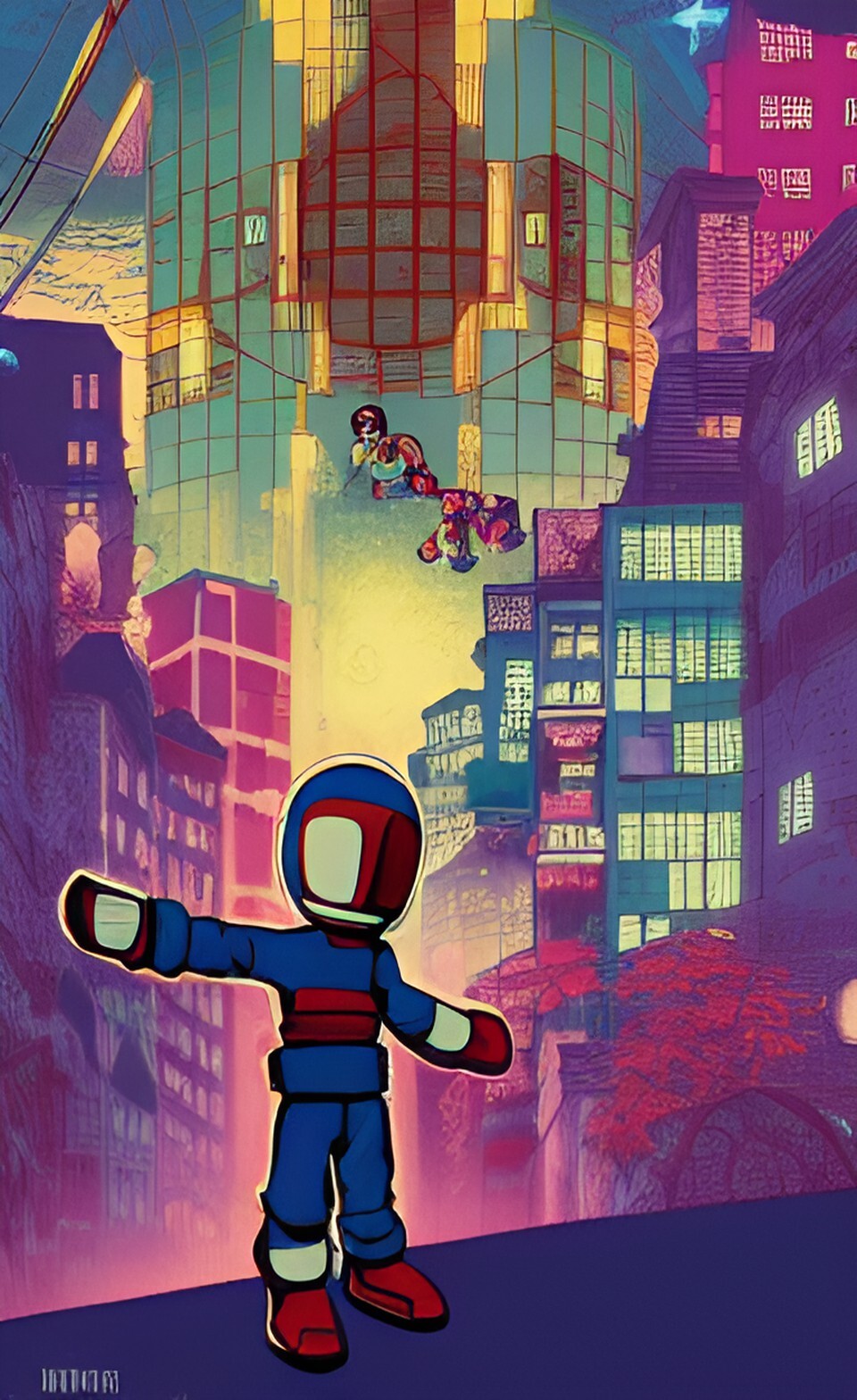 ArtStation - ninja bomberman 4500-jpg pack wombo art | Artworks